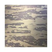 China PVD Rustproof Patina Steel Panels , Inoxidable Patinated Brass Sheet for sale