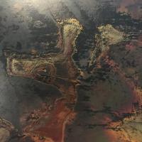 China PVD Rustproof Patina Steel Panels , Inoxidable Patinated Brass Sheet for sale