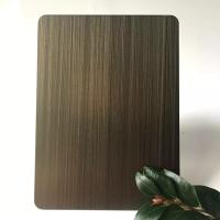 China Decorative 3D Antique Stainless Steel Panels Thickness 0.3-3mm Durable for sale