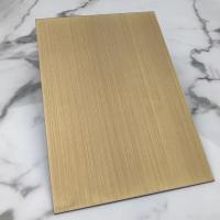China Bronze Antique Patina Copper Panels Sheets Brushed Finish Durable for sale