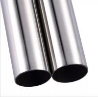 China Silver Seamless 304 Stainless Round Tube 22x1.2cm For Construction for sale