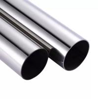 China Silver Seamless 304 Stainless Round Tube 22x1.2cm For Construction for sale
