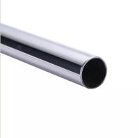 China Silver Seamless 304 Stainless Round Tube 22x1.2cm For Construction for sale