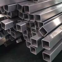 China ISO9001 Annealed 316 Stainless Steel Square Tubing , Decoiling Hot Rolled Steel Pipe for sale
