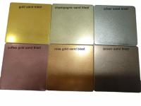 China Thickened Decoiling Color Stainless Steel Plate , Anti Corrosion Rose Gold SS Sheet for sale
