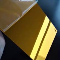 China 8K Rose Gold Color Stainless Steel Sheet Anti Oxidation Mirror Surface for sale