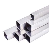 China AISI 304 201 Square Stainless Steel Pipe Thickened Brushed Finish for sale