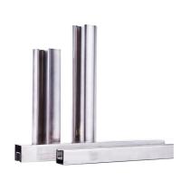 China AISI 304 201 Square Stainless Steel Pipe Thickened Brushed Finish for sale