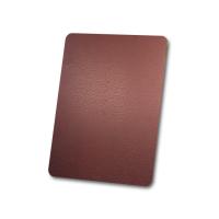 China Red Color Embossed Stainless Steel Sheet Inoxidable Anti Corrosion for sale