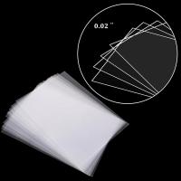 China Thermoforming Plastic Sheet A2 A3 A4 Size PET Sheet 0.5mm Thickness Die Cutting Custom PETG Sheets for Crafts Picture Frames for sale