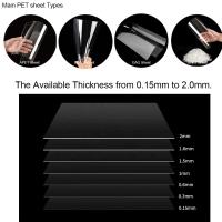 China Transparent Pet Sheet Cold Resistant Pet Rolls PET Thermoforming Plastic Sheet PETG Sheet Roll for Food Medical Electronic Pack for sale