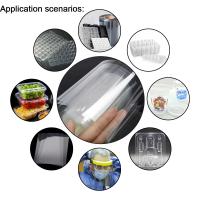 China PET Plastic Sheets Roll Transparent Rigid PET Sheet Rolls PETG Thermoforming Plastic Sheet for Coffee Cups Vacuum Formed Tray for sale