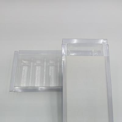 China Impact Resistance Blister Packaging Tray Customization Pet Blisters Medical Vacuum Forming Pack for Medical Vial for sale