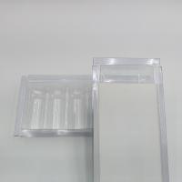 China Impact Resistance Blister Packaging Tray Customization Pet Blisters Medical Vacuum Forming Pack for Medical Vial for sale