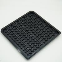 China Factory Custom  Black Vacuum Forming Tray for Electronic China Manufacturer Customized PET Plastic Blister Tray Packaging for sale