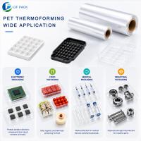 China Hot Sales Pet Blister Tray Packaging Food Grade Anti-static Blister Tray Customized Blister Pack Tray for Electronic Components for sale