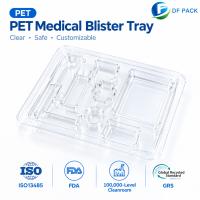 China Custom Clear Blister Packaging Blister Thermoforming Large Thin Blister Tray Box for sale