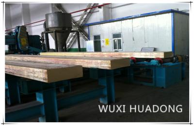 China Brass Flat Billet Vertical Continuous Casting Machine 320x120x5000mm with 7.5KW Servo Drive for sale