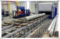 China Vertical Semi Continuous Casting Machine for Magnesium with 600 mm/min Operating Speed, 2 Ton Capacity, and 3 Meter Casting Length for sale