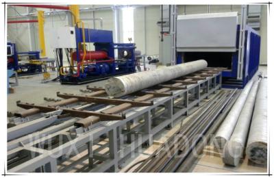 China 4KW Magnesium Alloy Automatic Vertical Continuous Casting Machine for 250mm Rod with 3M Length for sale