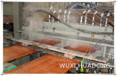 China Oxygen-Free Copper Slab Continuous Casting Machine 430 kWh/t Power Consumption 750-1200 kg/h Output for sale