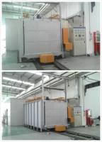 China RT Series High Temperature Bogie Hearth Furnace 1000°C Max with 500-11000kg Loading Capacity for sale