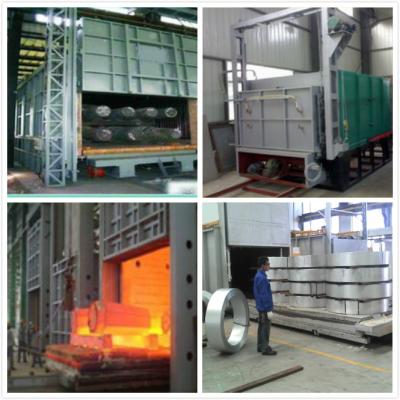China RT Series Bogie Hearth Heat Treatment Furnace 30-300KW Capacity 500-11000kg Load | 1000°C Max Temperature for sale