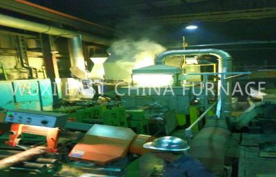 China Bronze Plate Strip Pipe Rod Horizontal Continuous Casting Machine 2 Strand 500mm Width for sale