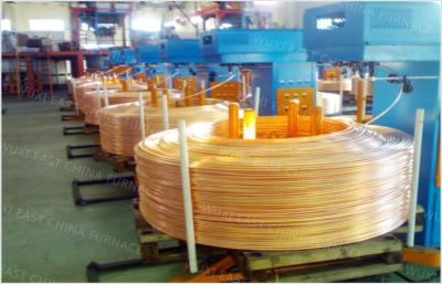 China Brass Rod Continuous Casting Machine HDUCM-2000 with 2000MT Annual Capacity and 14.4mm Rod Diameter for sale