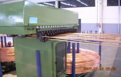 China Upward Continuous Casting Machine for Copper Rod 2000MT Annual Capacity 17mm-30mm Diameter for sale