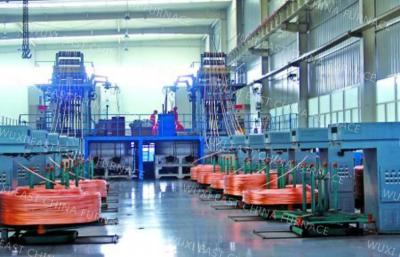 China Φ8mm Copper Rod 6-Strand Continuous Upcasting Machine with 3000 Ton Annual Output and 350 kWh/Ton Power Efficiency for sale