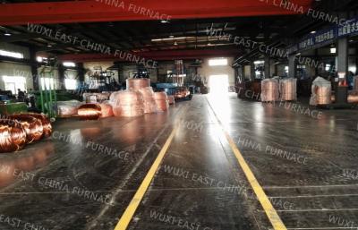 China 0～3000mm/min Upward Continuous Casting Machine Red Copper Φ8mm for sale