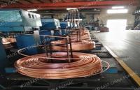 China Copper Rod Upcasting Continuous Casting Machine D17mm-D30mm 10000MT Annual Capacity 400KWH Power Consumption for sale