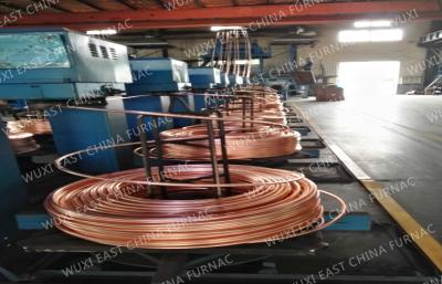 China Copper Rod Upcasting Continuous Casting Machine D17mm-D30mm 10000MT Annual Capacity 400KWH Power Consumption for sale