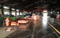 China Copper Rod Upcasting Machine 17-30mm Diameter 2000MT Annual Capacity Oxygen Free Production Line for sale
