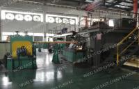 China 3 Strands Horizontal CCM Continuous Casting Machine for 95x25 Red Copper Pipes - 23000-25000mm Length for sale
