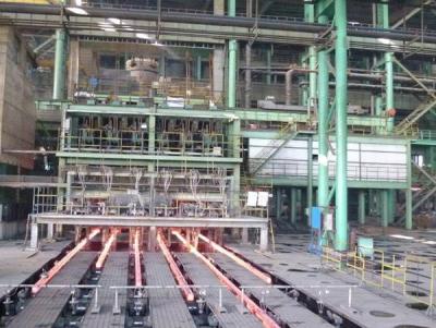 China Industrial Steel Billet Continuous Caster Machine with 5 kWh/t Power Consumption for 80×80mm to 120×120mm Sections for sale