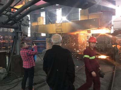 China R4M 120x120 Steel Billet Continuous Casting Machine with 4m Arc Radius and 30,000-50,000 T/Y Capacity for sale