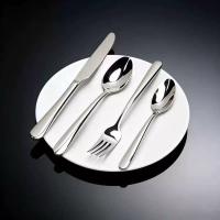 China Hotel restaurant stainless steel steak knife, fork, spoon, and Western dining utensils. for sale