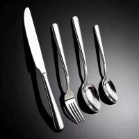 China Hotel restaurant stainless steel steak knife, fork, spoon, and Western dining utensils. for sale