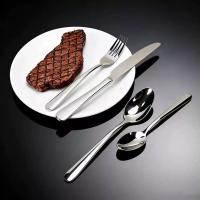 China Hotel restaurant stainless steel steak knife, fork, spoon, and Western dining utensils. for sale