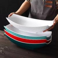 China High-end melamine presentation plate specifically designed for sashimi salmon for sale