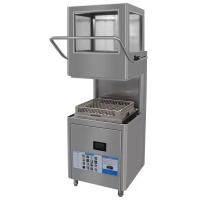 China A hotel-grade, no-installation, hinged, three-sided transparent dishwasher for sale