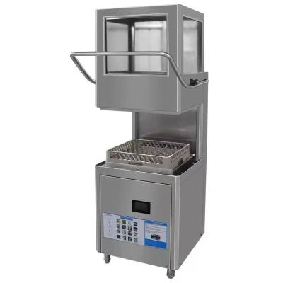 China A hotel-grade, no-installation, hinged, three-sided transparent dishwasher for sale