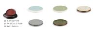 China Melamine Dining Round flat plat Plates Multiple Colors Perfect Durable Plates Ideal for Restaurants Cafes Hotels Catering for sale