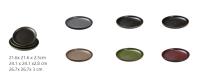 China Indoor And Outdoor Threaded disc Melamine Dinnerware   Set Ecofriendly BPA Free Non Toxic Lightweight Durable Ideal For Cafes Hotels And Catering for sale