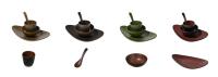 China Melamine Resin Melamine Tableware BPA Free Food Grade Food Safe Variety Of Colors And Patterns Designed For Cafes Hotels for sale