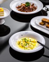China Shatterproof Melamine Dining Plates Offering Break Resistance and Elegant Appearance Suitable for Food Service Industry for sale