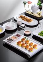 China Shatterproof Melamine Tableware Collection BPA Free And Recyclable Durable Plates Bowls And Serving Sets For Hospitality for sale
