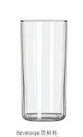 China Lead Free Reusable Glass Cups Glass Bottle Material Designed for Eco Friendly Businesses and Sustainable Drinkware Needs for sale
